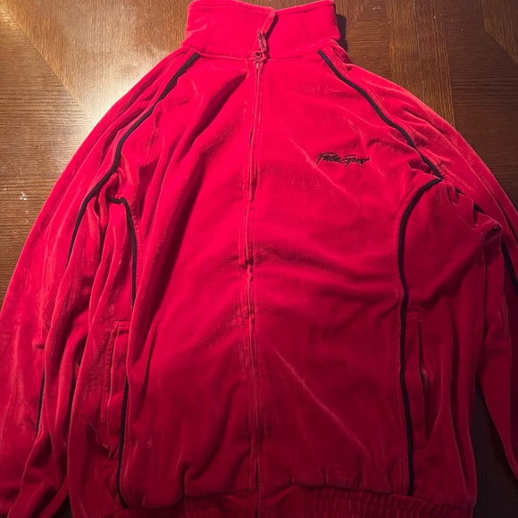 FUBU | Jackets & Coats | Red Vintage Fubu Jacket | Poshmark